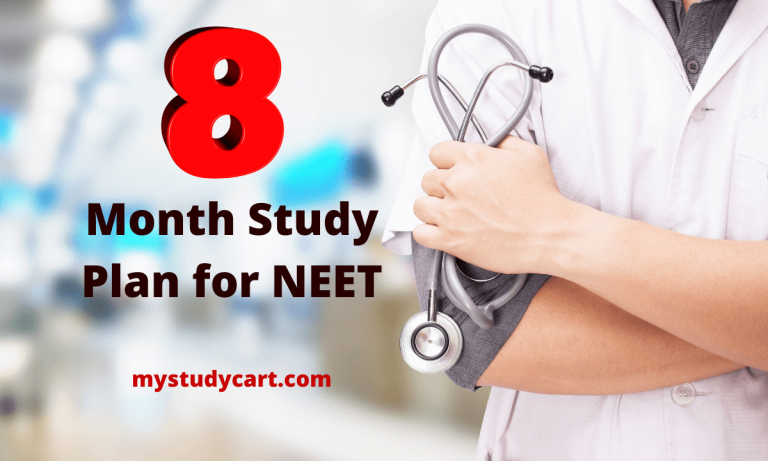 NEET Preparation from September : 8-Month Study Plan