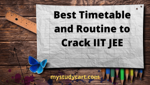 Best Timetable for JEE Preparation | Timetable for JEE 2026, 2027